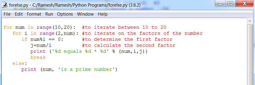 PYTHON BASICS - RAMESH'S BLOG