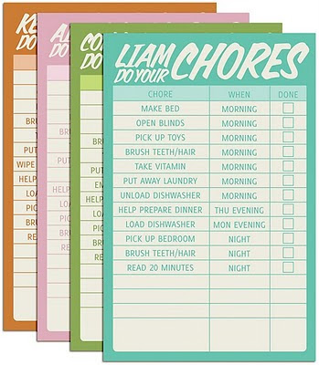 Be Different...Act Normal: Free Printable Chore Charts