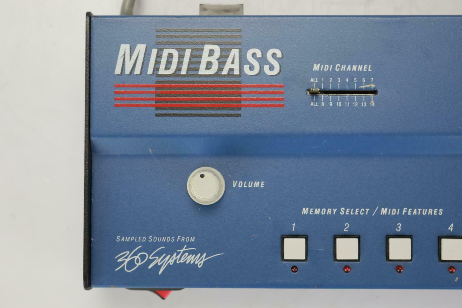 MATRIXSYNTH: 360 Systems Midi Bass Synthesizer SN 4344