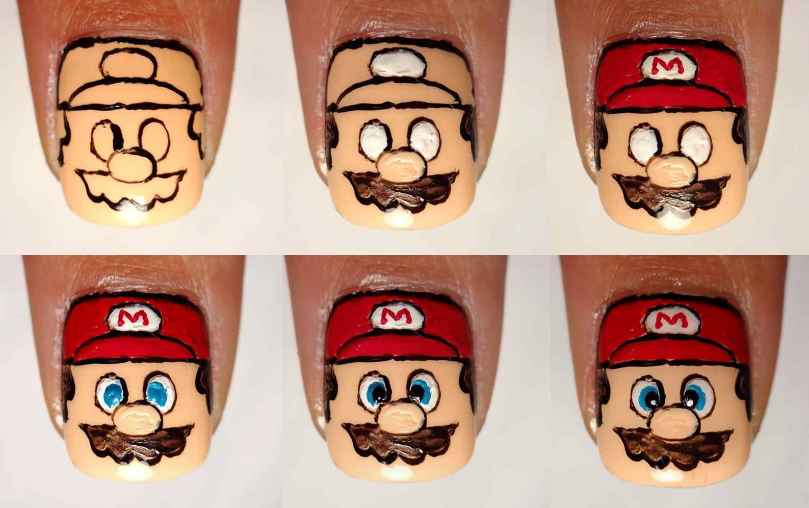 Lacquered Lawyer | Nail Art Blog: Super Mario Brothers