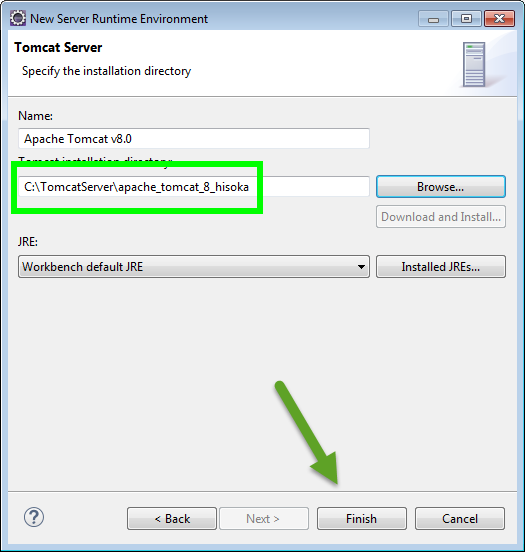 Dimensi TutupBotol: Konekin Java EE Eclipse ke Tomcat Server