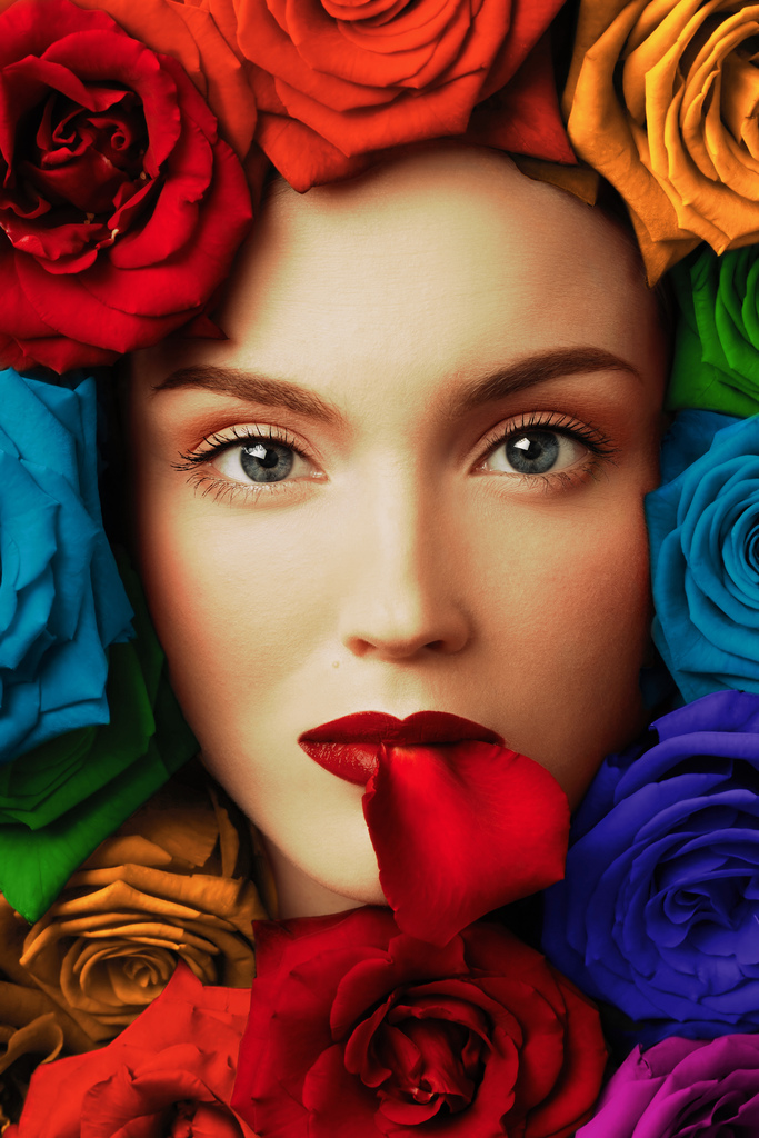 Exciting Color: Colorful faces: A look at some colorful headshots