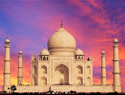 ADVENTURE BUNGA BIRU!: TAJ MAHAL, INDIA