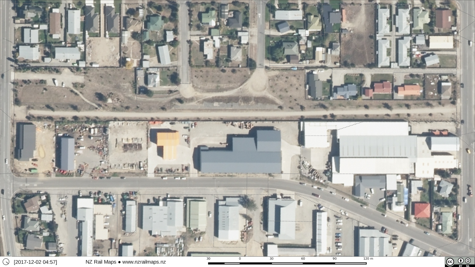 New Zealand Rail Maps: Otago Central Railway [31I]: Alexandra aerial maps