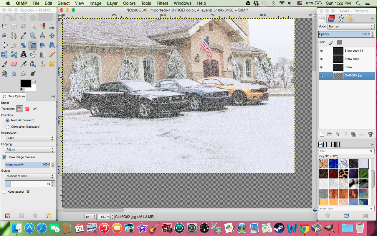 Gimpified: Make A Snowy Picture In GIMP 1.8.1