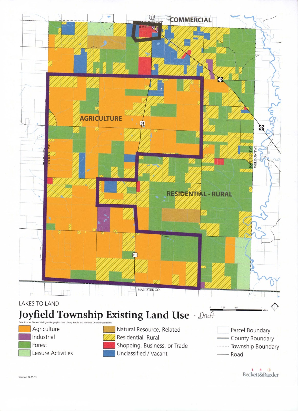 Joyfield Residents for Accountable Government: Land Use Maps- Exisiting ...