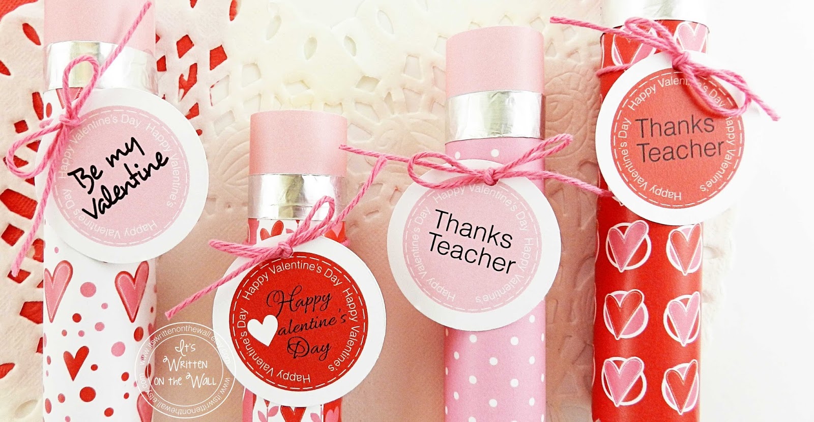 It's Written on the Wall: Valentine's Day Teacher Appreciation ...