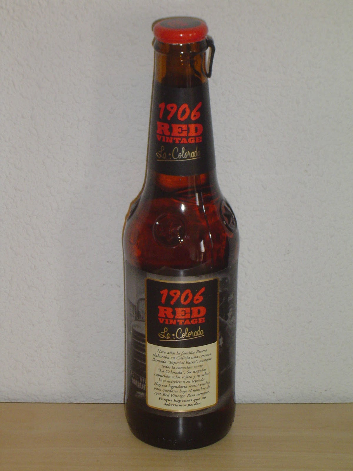 Coleccionando cervezas: 1906 Red Vintage "La Colorada"