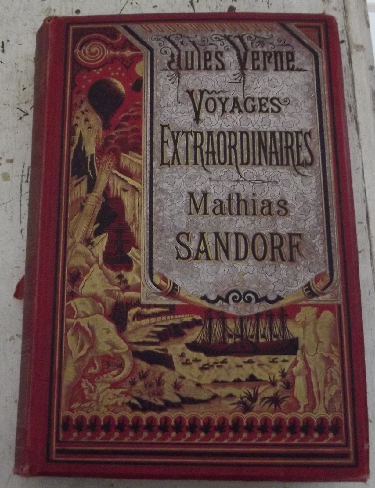 Collection Hetzel Jules Verne EDITION 1885 J. HETZEL PARIS "MATHIAS ...