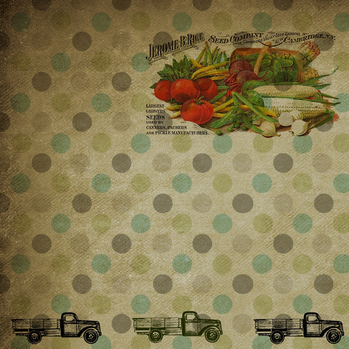 Sweetly Scrapped: Free Printable Vintage Summer Papers