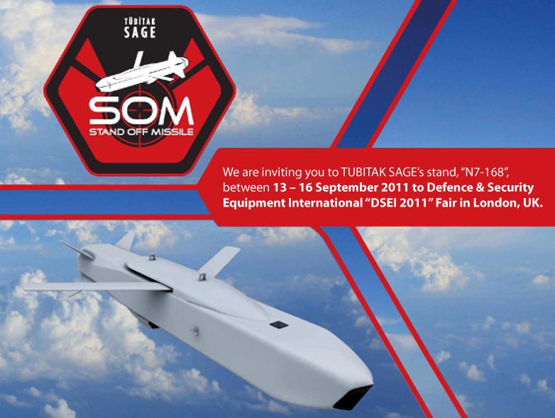 Turkish Air Launchable Cruise Missile SOM in DSEI 2011 - WAFF - World ...