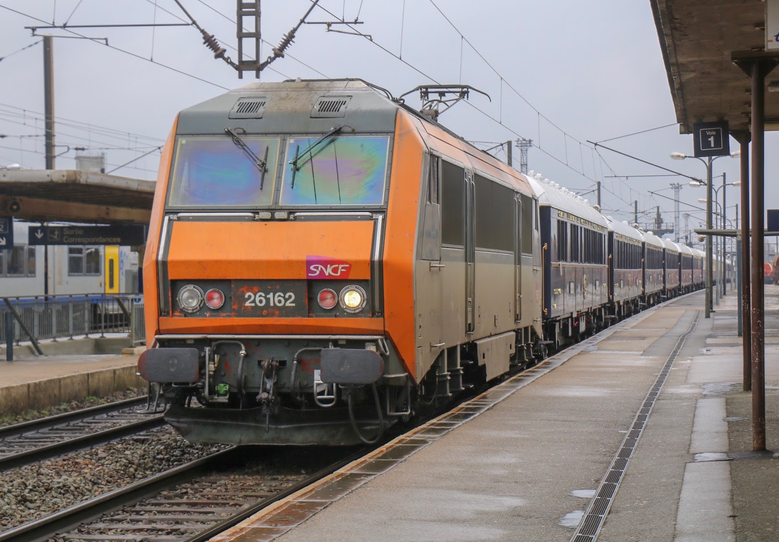 LA PASSION DU TRAIN: VSOE de demain , aller normal , retour prévu par ...