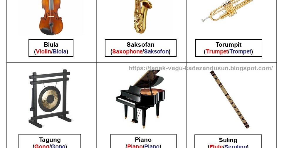 Tanak Vagu Kadazan Dusun: Tuunizon/Musical Instruments/Alat Muzik