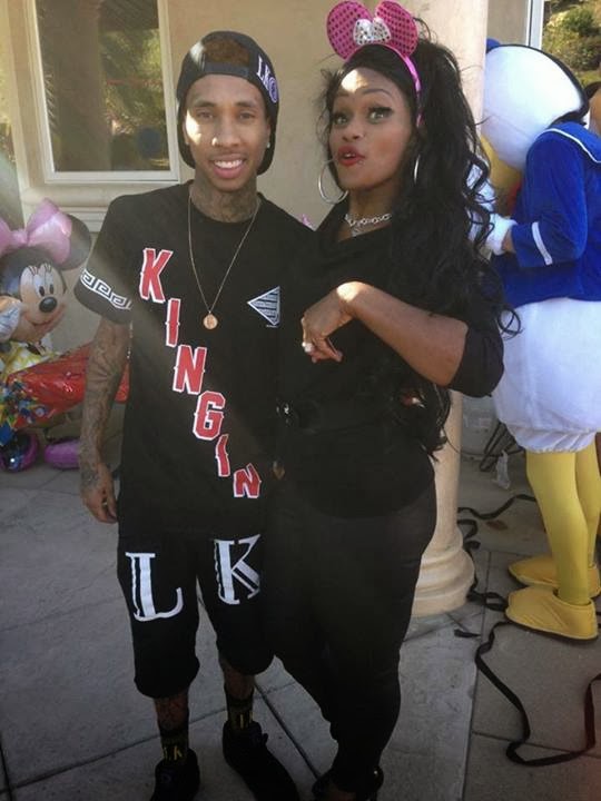 Mááry: [Fotos]Pré-Festa do King Cairo filho do Rapper Tyga com a Blac Chyna