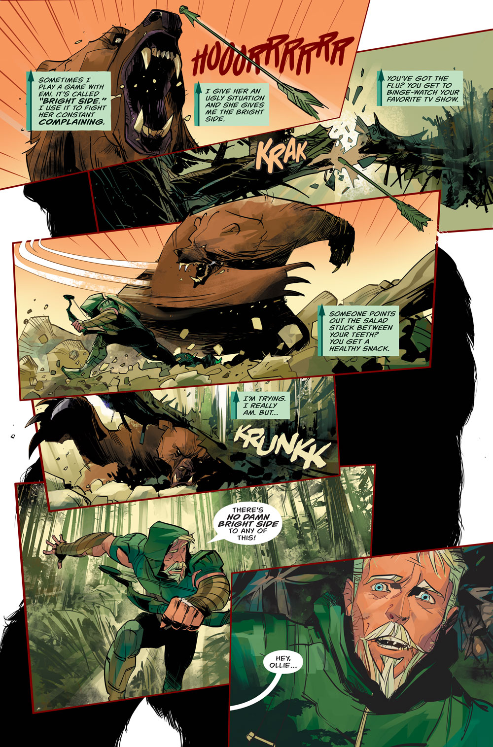 DC Preview: Green Arrow #8 - Island Of Scars - Comic Frontline