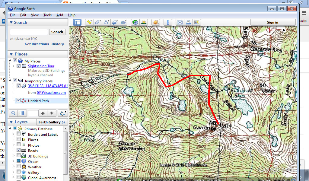 Ken Shoufer Create A Path In Google Earth Ken Shoufer Create A Path In Google Earth