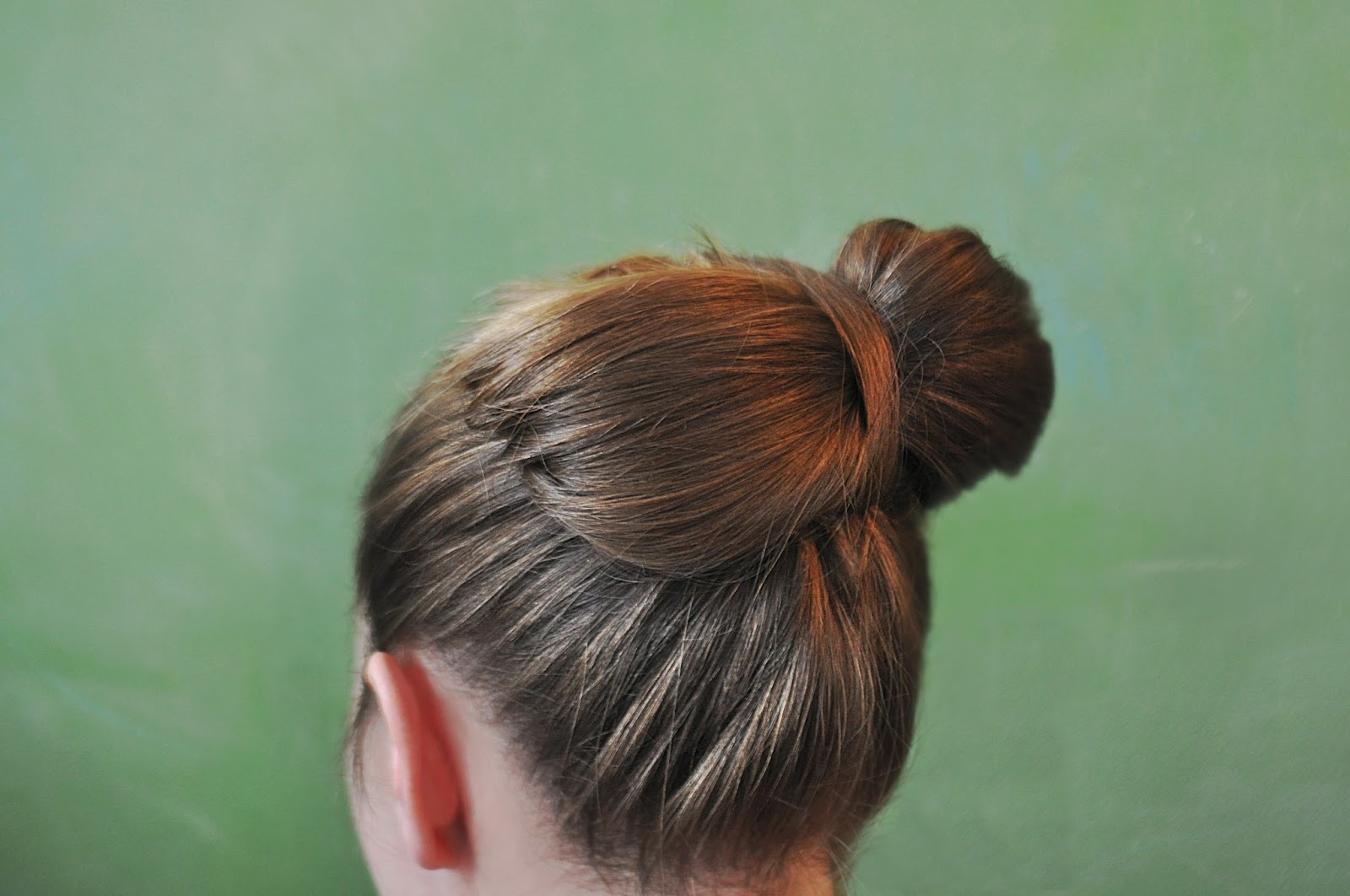 Hair Bow Bun Tutorial at David Masterson blog