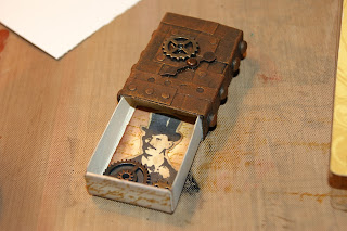 The Scrappy Tree: Altered matchbox