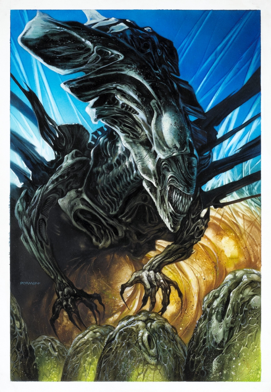 The Geeky Nerfherder: #CoolArt: 'Alien' Comic Art