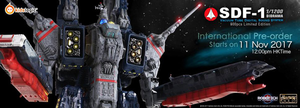Robotech - Robotech SDF-1 Macross, Diorama Vacuum Tube Digital Sound ...