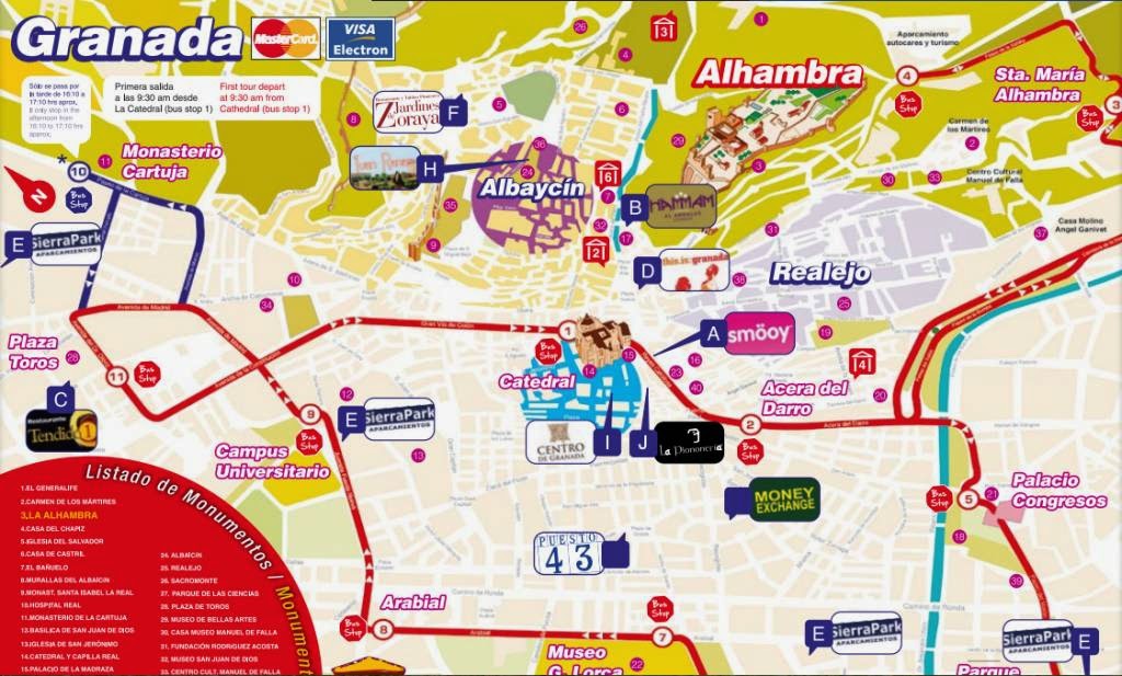 Weekendje Granada - Voorbeschouwing. | Spaans Leren in Salamanca ...