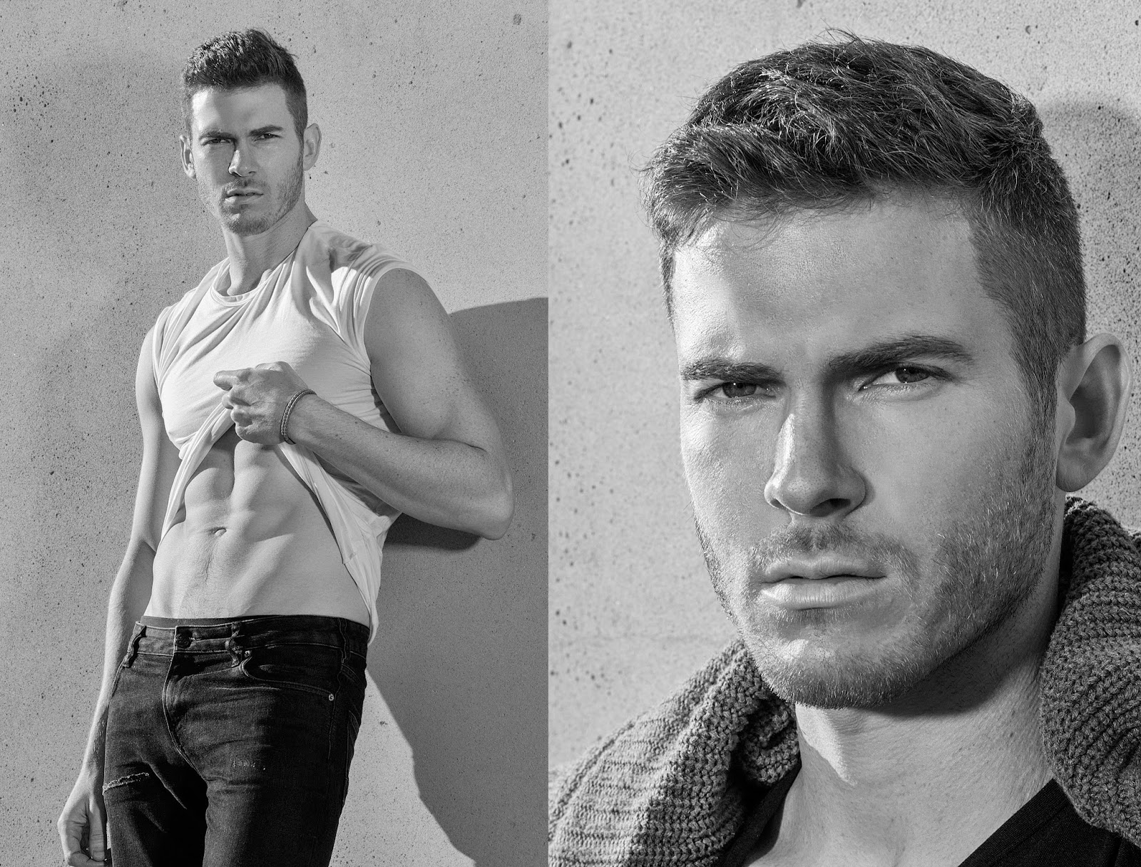 MODEL PORTRAIT - DEAN (ELMER OLSEN MODELS) BY EDWIN CABRERA