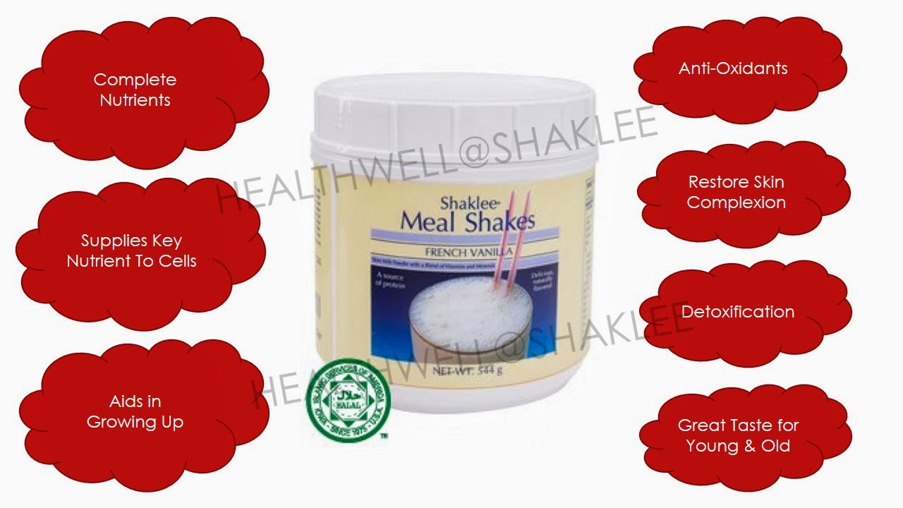 HEALTHWELL@SHAKLEE: Meal Shakes