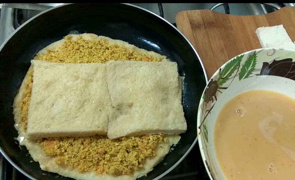 CHICKEN CAKE - LAYERED CHICKEN CAKE / SPICY CHICKEN LAYER CAKE