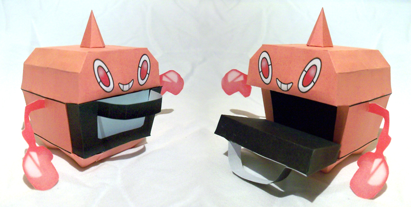 PaperPokés - Pokémon Papercraft: HEAT ROTOM (Oven)