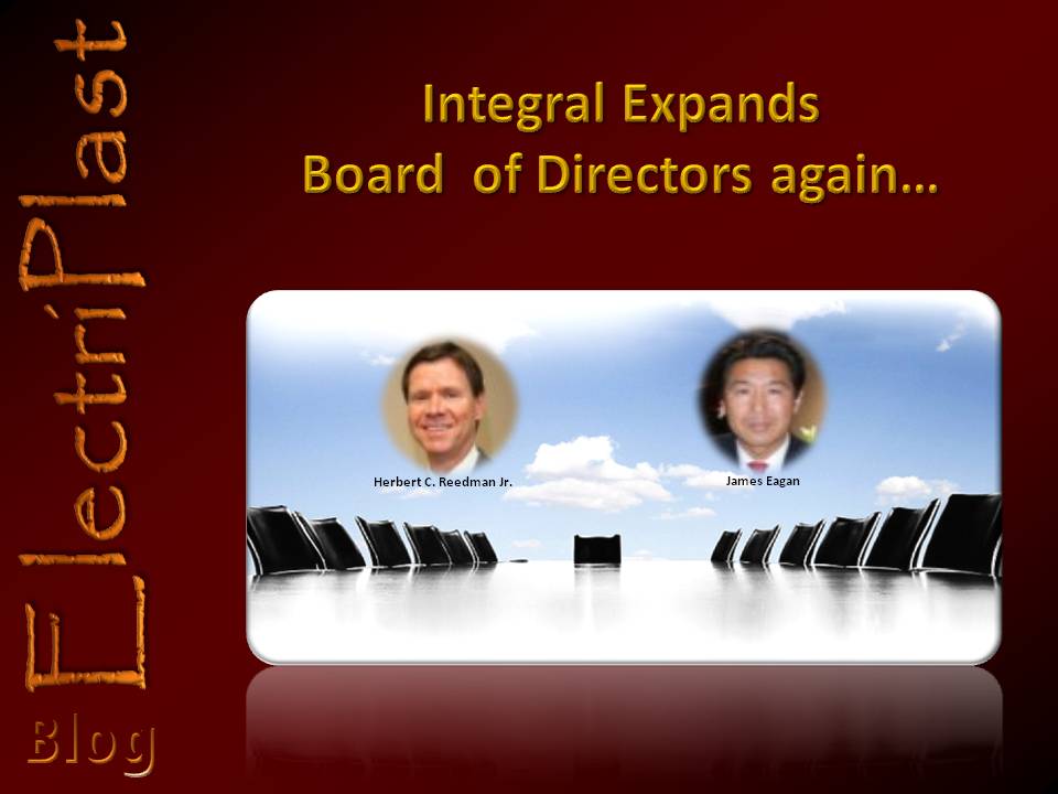 ElectriPlast & Integral Technologies -- A Shareholders Digest