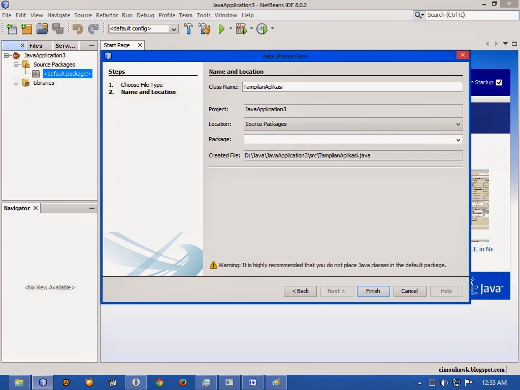 Mendesain aplikasi java menggunakan Netbeans IDE - ALL IN ONE