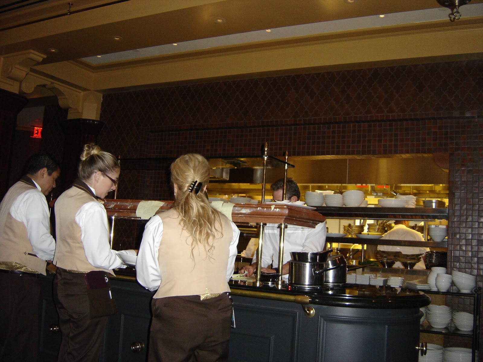 Home by the Sea: Carthay Circle Restaurant - dinner - June 15, 2012