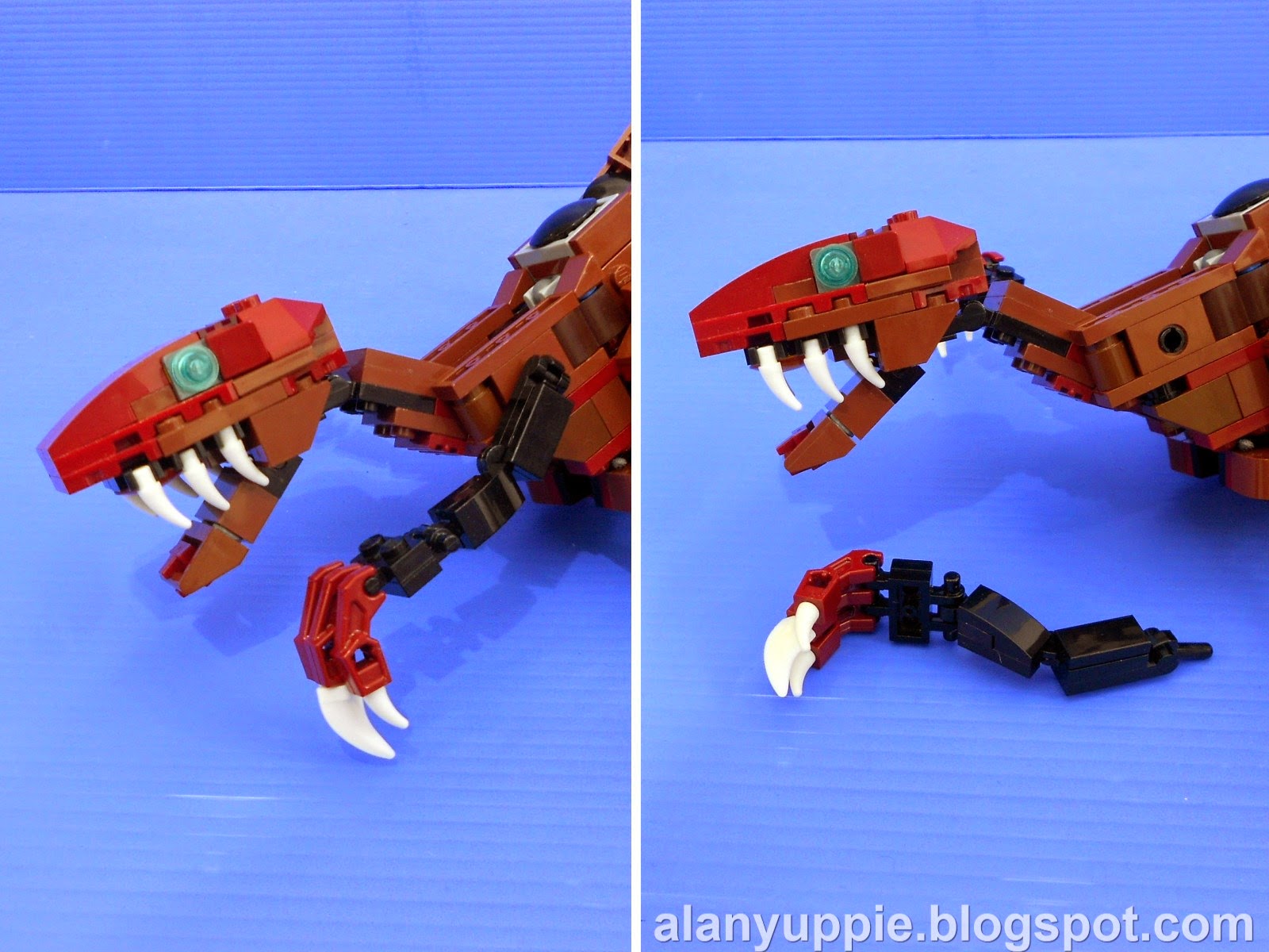 Alanyuppie's LEGO Transformers: LEGO Beast Wars Dinobot Part 1 ...