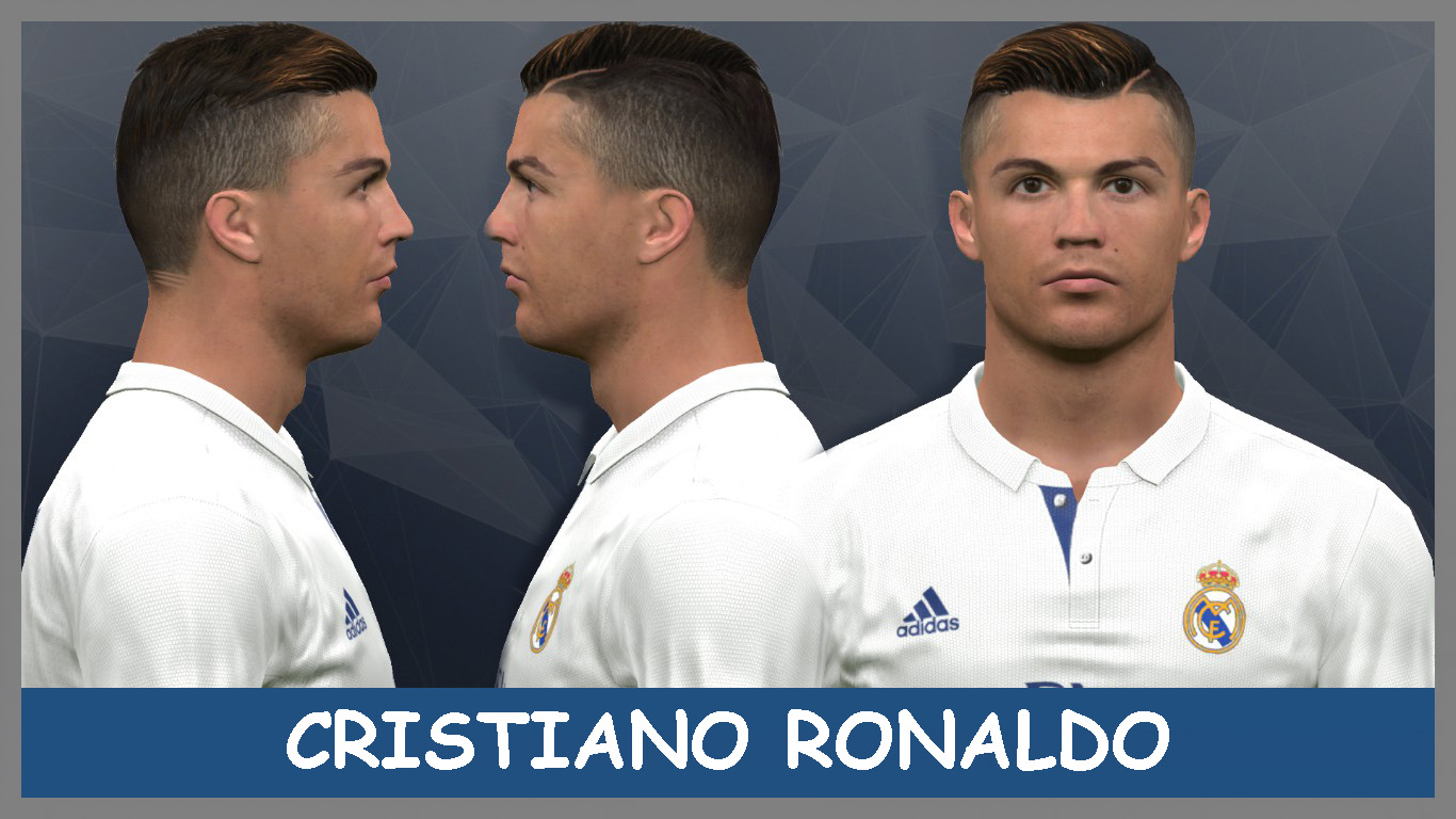 pes-modif: PES 2017 Cristiano Ronaldo Face by Mo HA & Alief