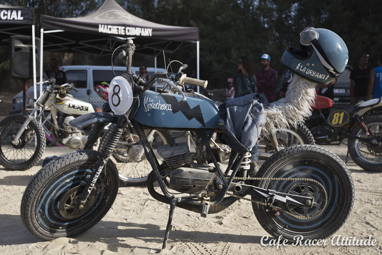 Cafe Racer Attitude: Dirt Track del Rosario (Fotos)