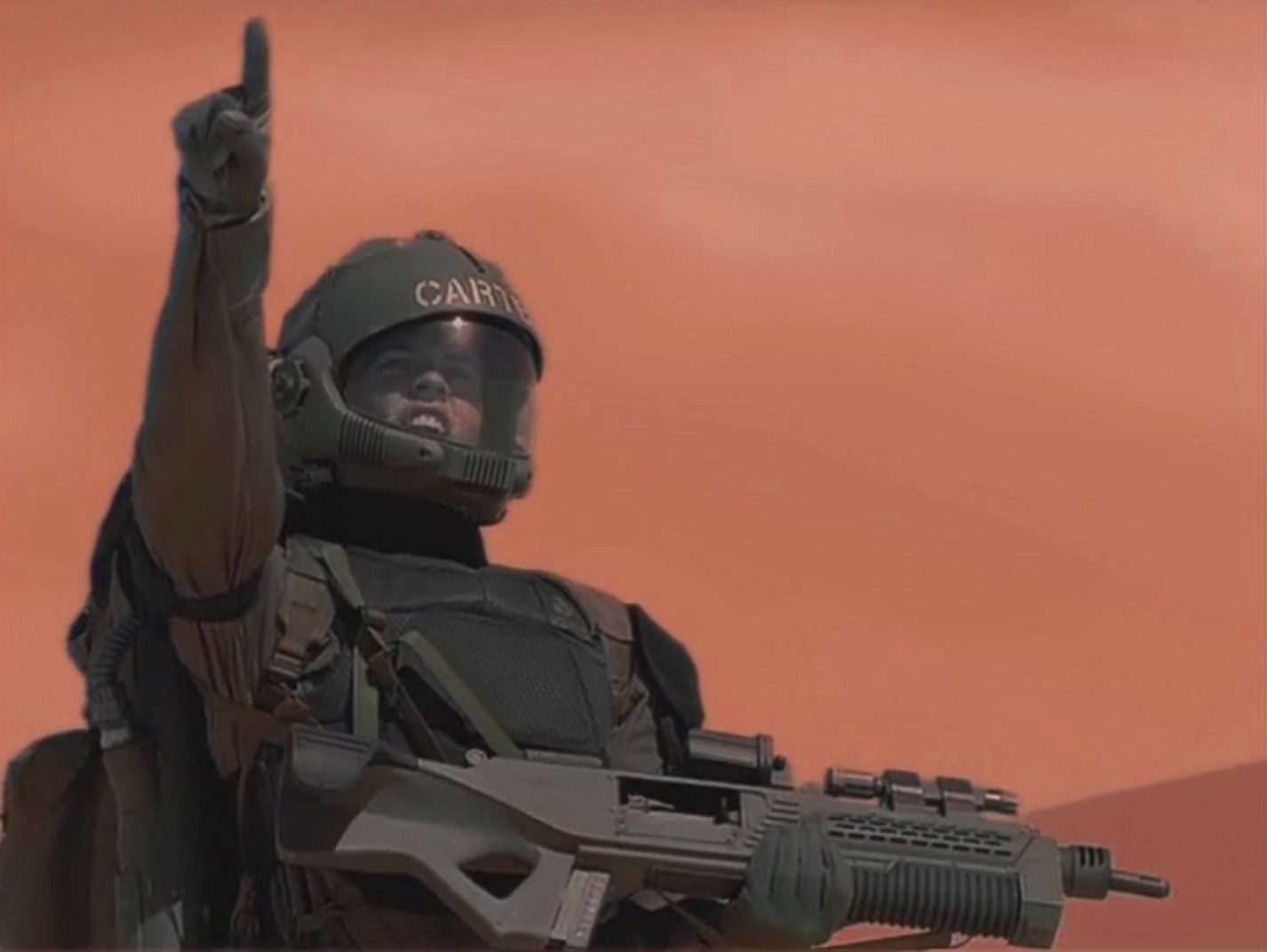 Marines on Mars - images from Space: Above and Beyond (1995) TV series ...