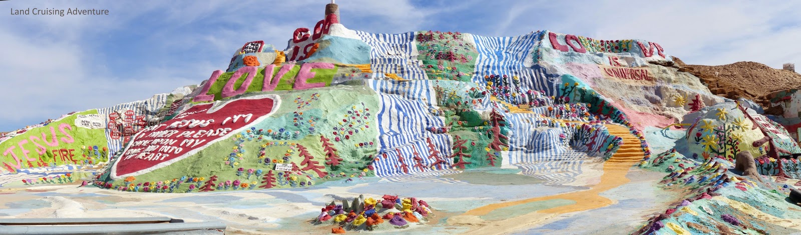 Land Cruising Adventure: Salvation Mountain at The Slabs - Niland ...