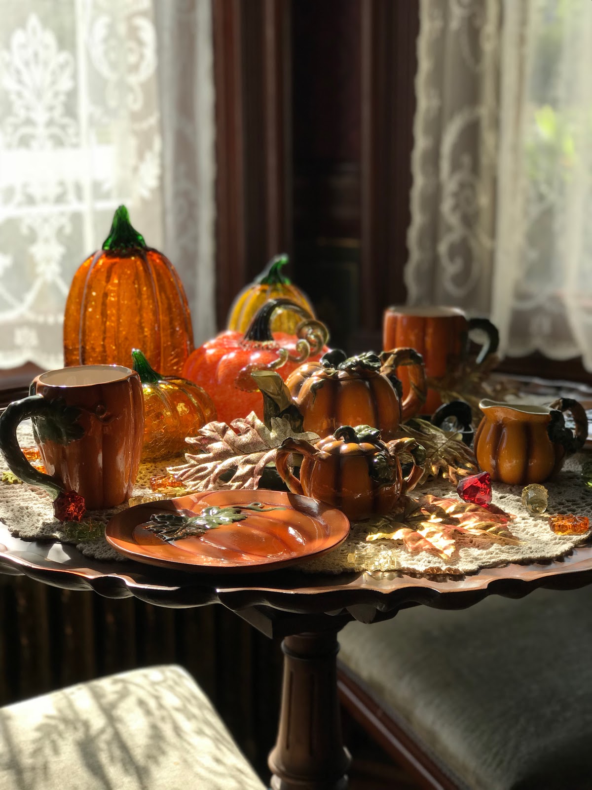 carolinajewel's table: Fall Decorating October 2017