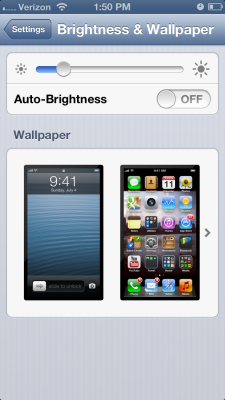 Adjust Your iPhone 5′s Screen Brightness | Tricks And Tutorials For ...