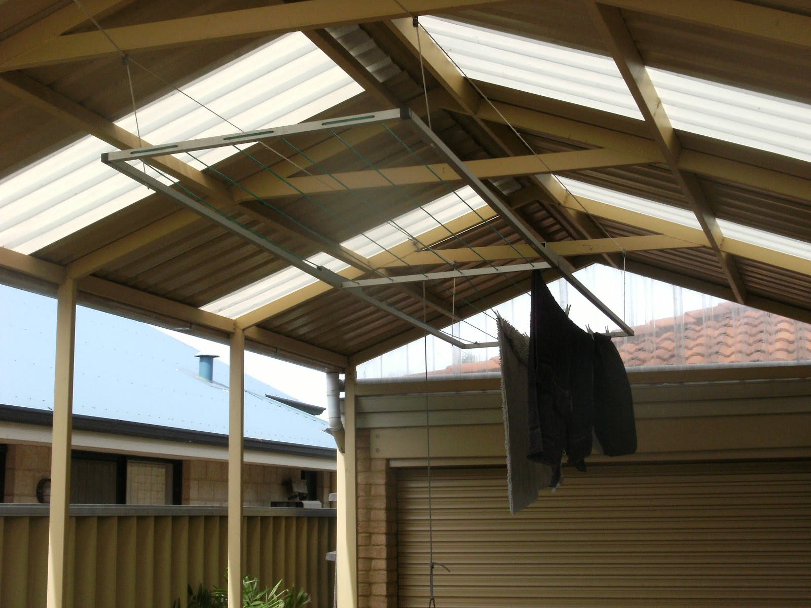 Life in the West: washing lines