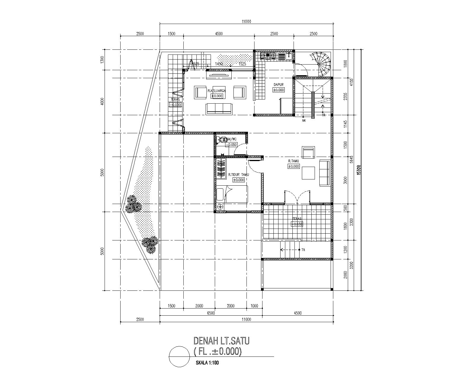 CAD studio - Creative Architect Design: Rumah Split Level Hook (kapin ...
