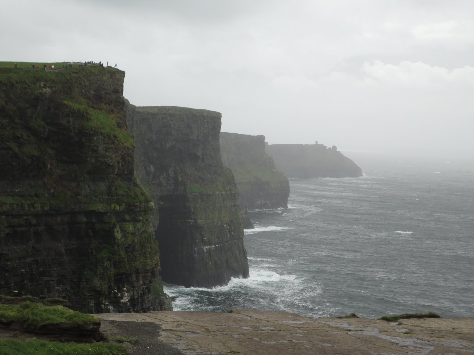 IRELAND 2011: Windy, Rainy...CLIFFS of MOHER!