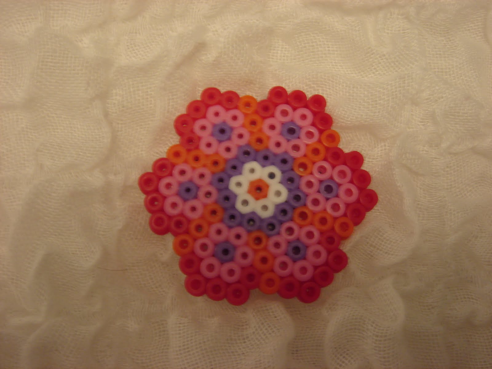 Manual-Ideando: Flor de Hama Beads