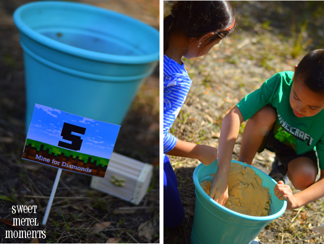 Sweet Metel Moments: Brody's Minecraft Party & Free Printable Crafting ...
