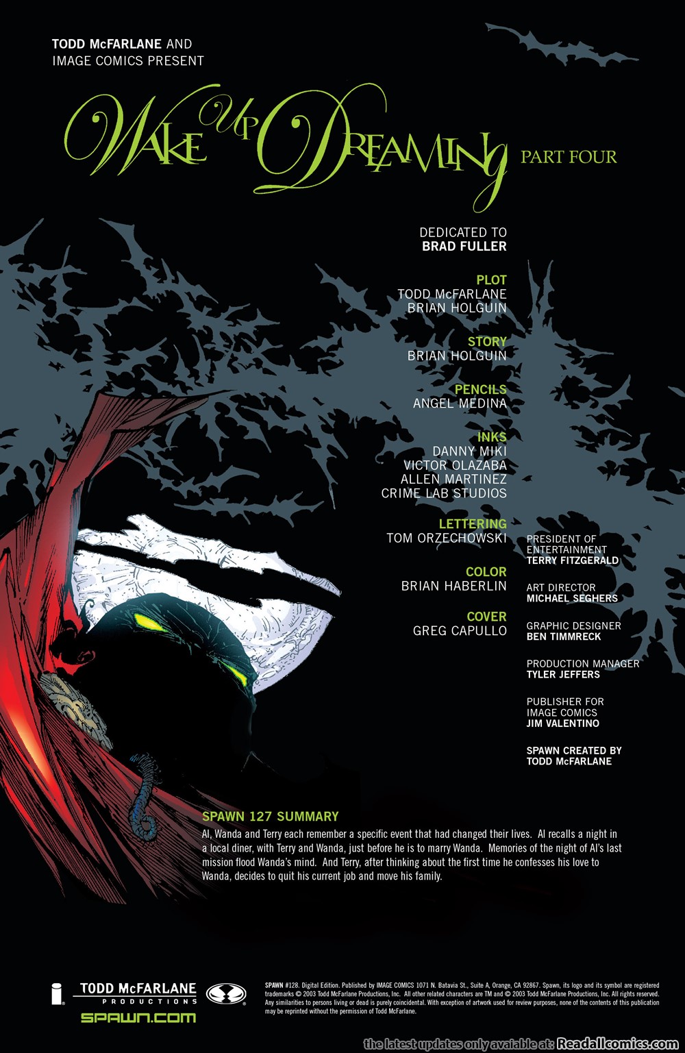 Spawn 128 2003 | Read Spawn 128 2003 comic online in high quality. Read Full Comic online for ...