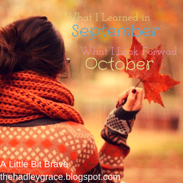 September is Over, October is Here