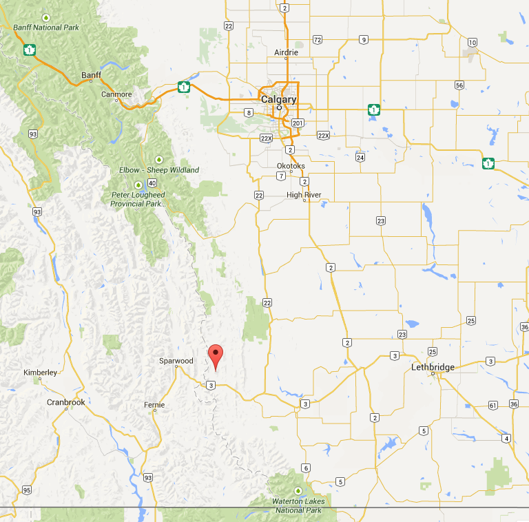 The view from here: Crowsnest Mountain, Crowsnest Pass, Alberta on New ...