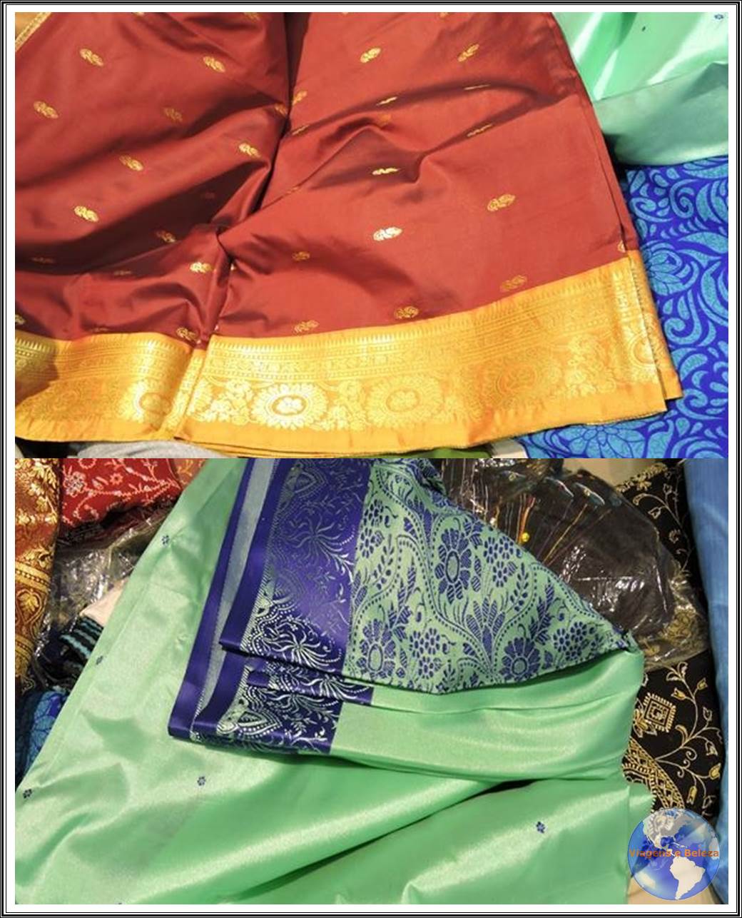 Onde comprar seda pura na Índia! - Viagens e Beleza