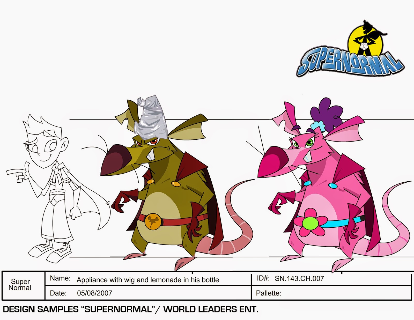 Mike Oviedo Portfolio Samples: Character Designer on animated series ...