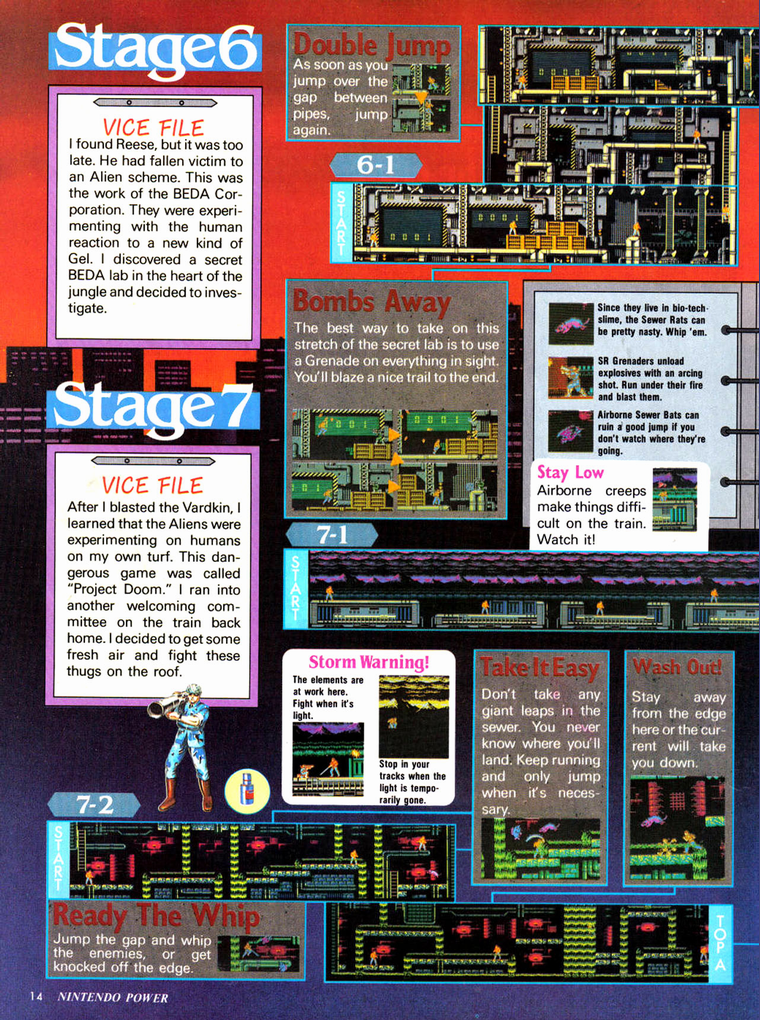 8-Bit City: Vice: Project Doom Review and Nintendo Power Scans